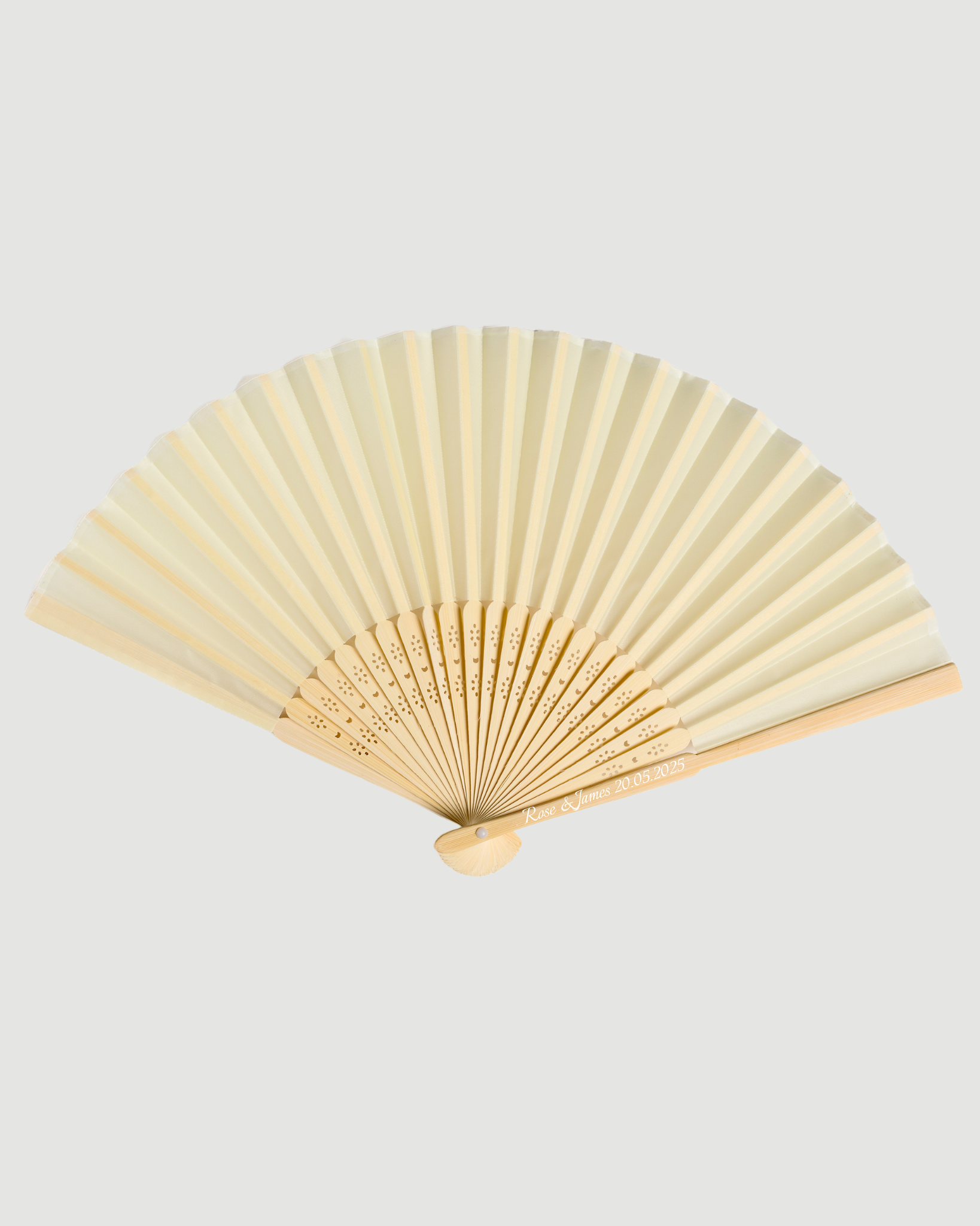 Personalised Silk Fans – Gigi & Olive