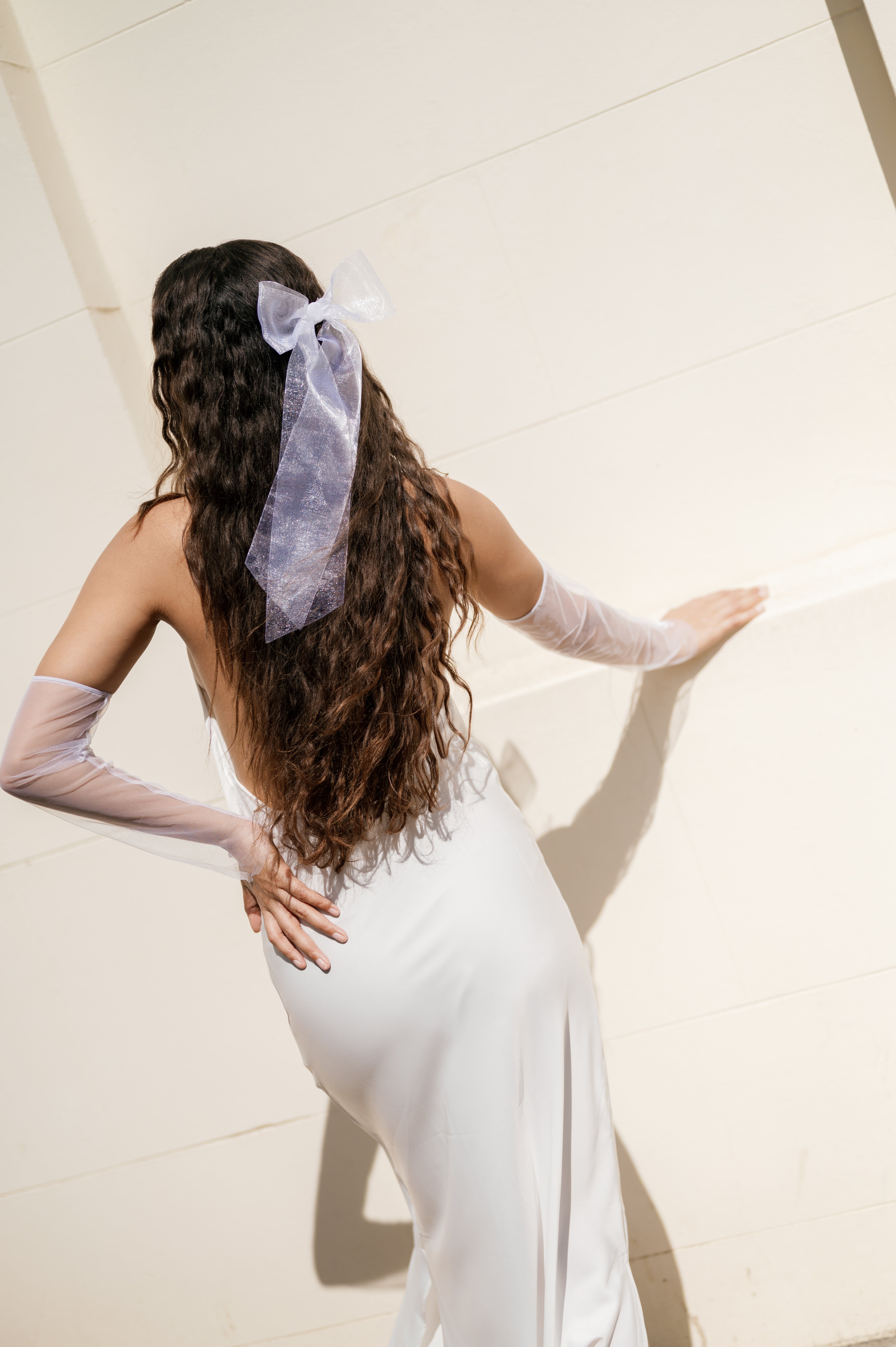 Whimsical Organza Bow – Gigi & Olive