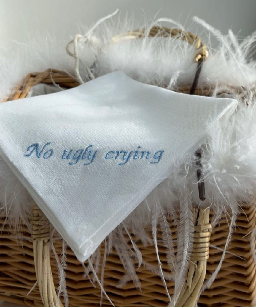 No Ugly Crying Handkerchief – Gigi & Olive