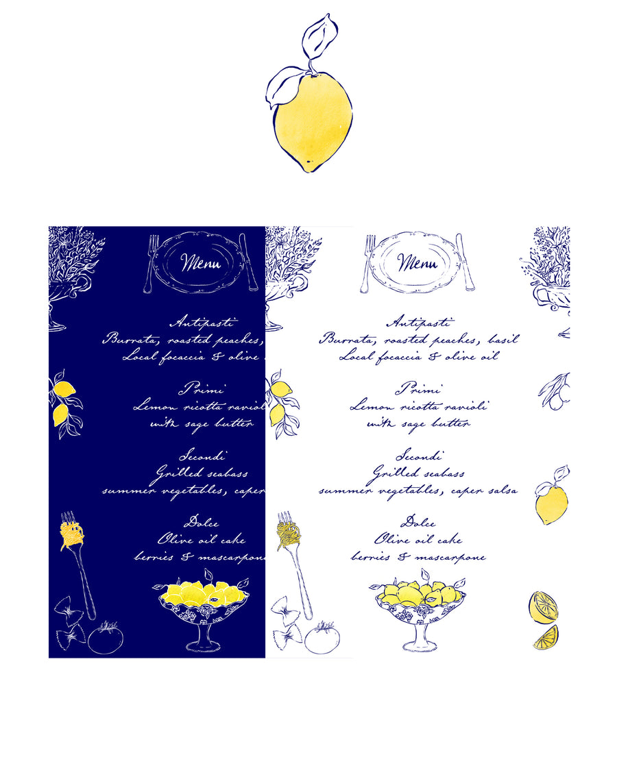 Italian Summer Menu Digital Download – Gigi & Olive